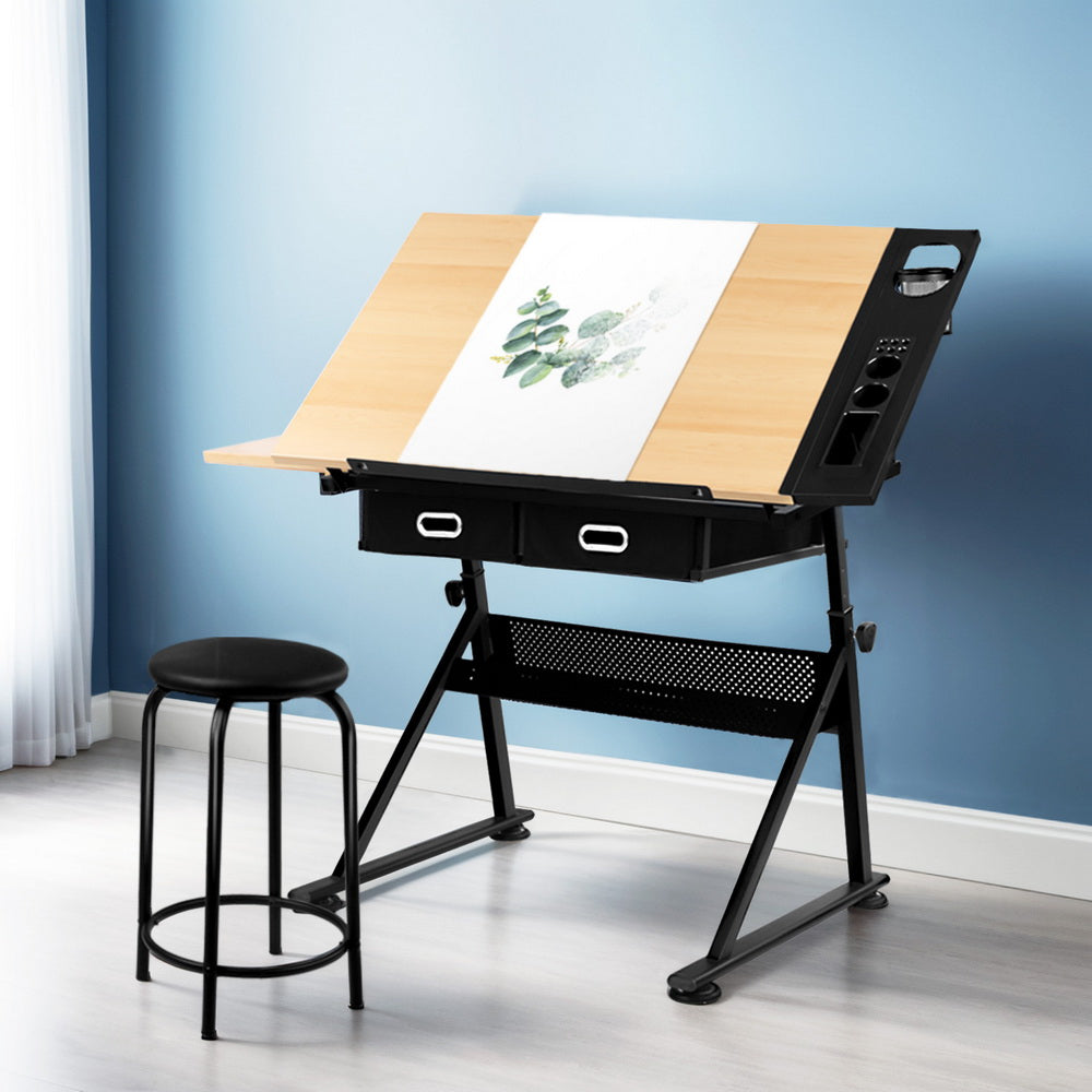 Artiss Drawing Desk Drafting Table – Lumina'NLark